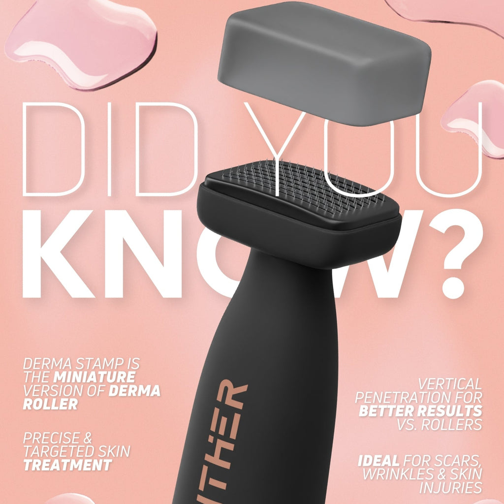 Guide on How to Use a Derma Stamp for Face