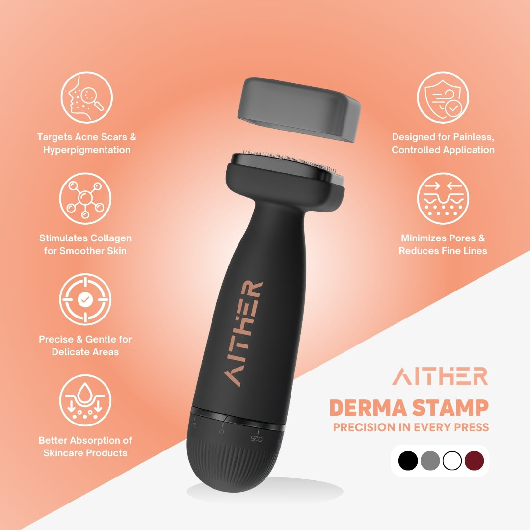 Guide on How to Use a Derma Stamp for Face